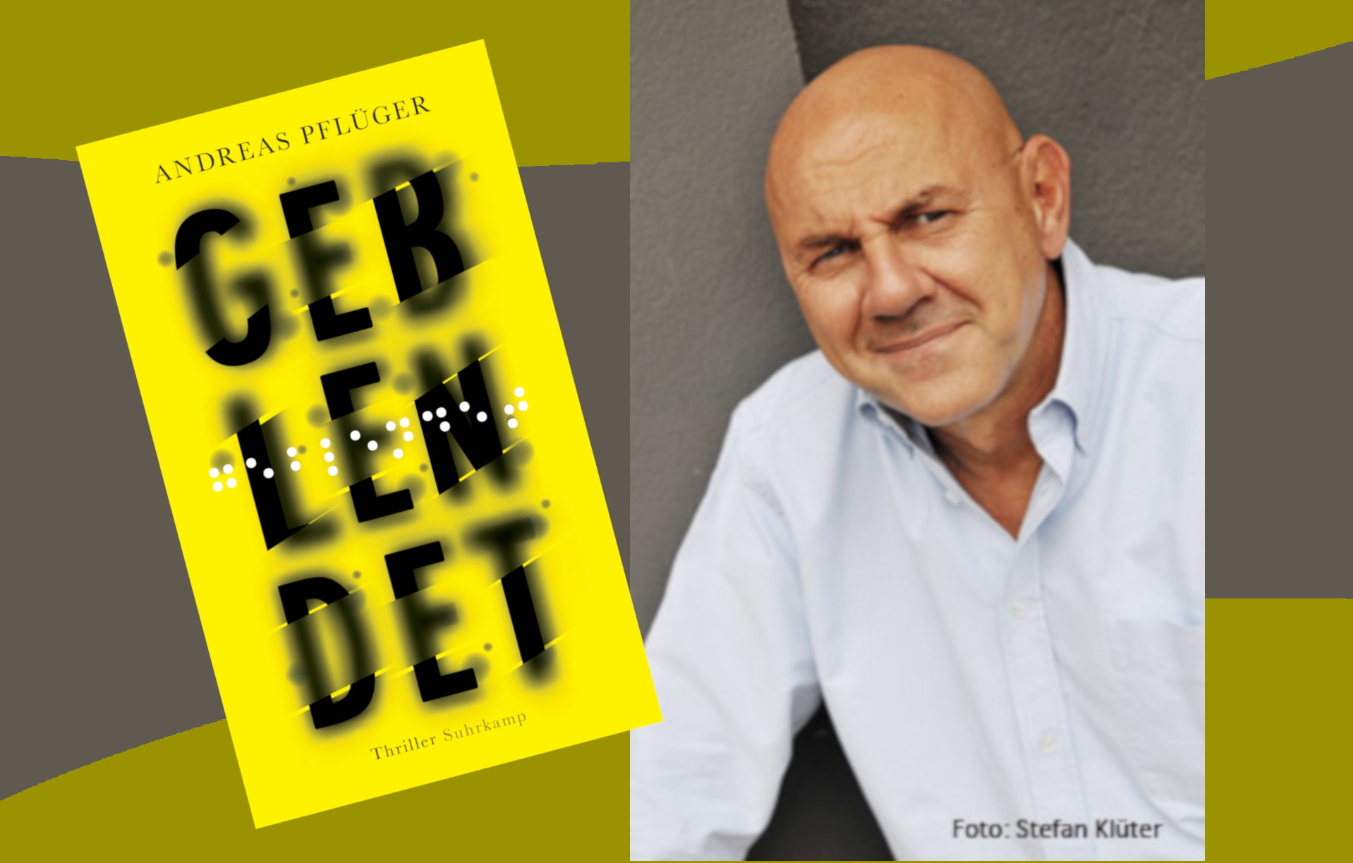 Lesung! Andreas Pflüger: Geblendet – Buchhandlung Funk